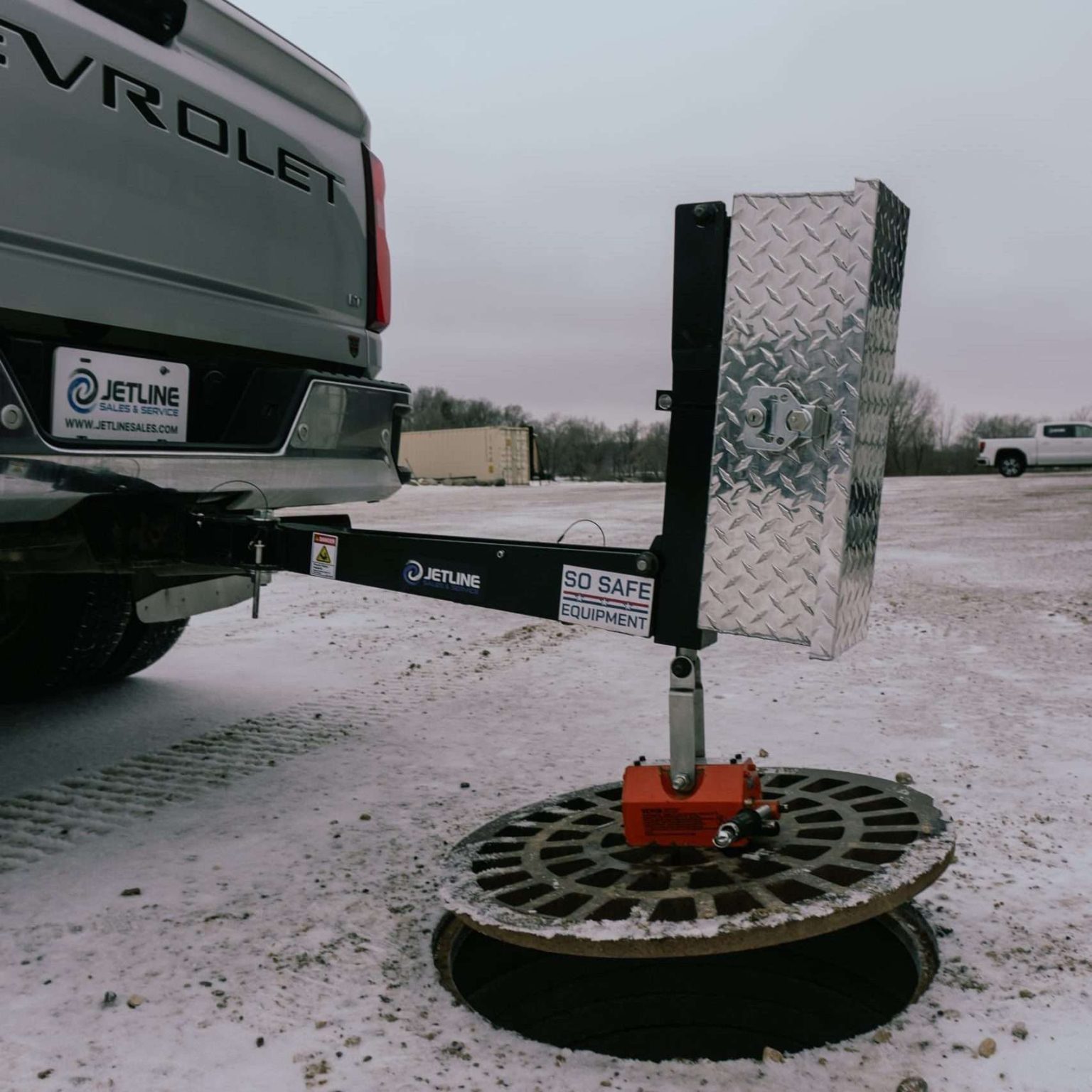Illuminated Manhole Protector | Light Ring | Prevent Falls